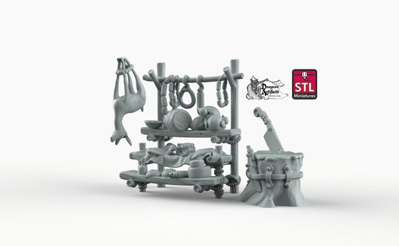 Butcher STL Miniatures Wargaming Forgotten Realms D&D Dnd - Etsy