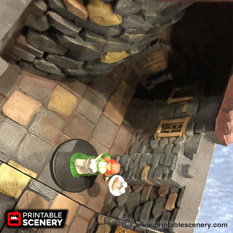 The Lighthouse - the Lost Islands Printable Scenery - Pirates ...