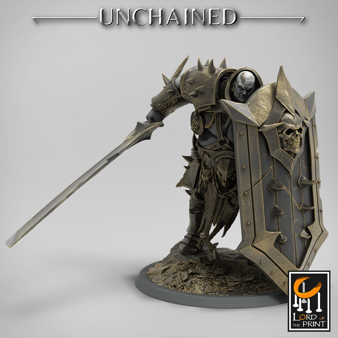 Olaf's Efreim Heavy Soldier - Shield Block - Unchained - Lord of the ...