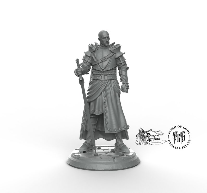 Knight Lord - Flesh of Gods Miniatures Wargaming D&D Dnd Pathfinder A ...