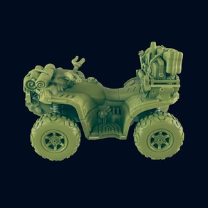 ATV Quad - Beyond the Badlands - EC3D - Wasteland Terrain Wargaming D&D ...