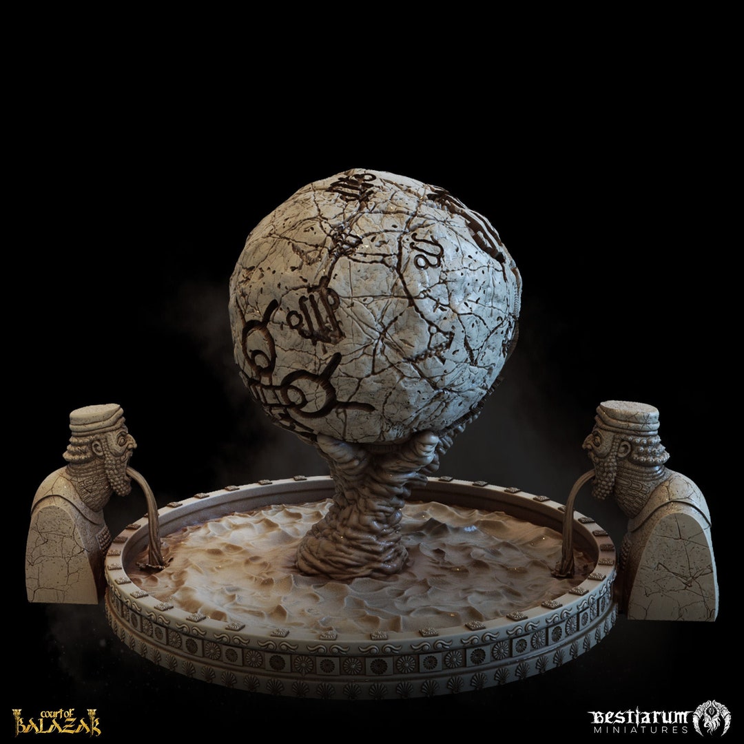 Mysterious Orb | the Court of Balazar | Bestiarum | Miniatures D&D ...