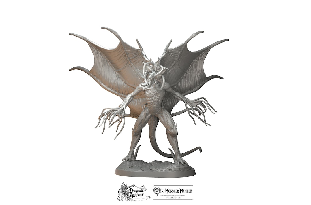 Psyche Flaying Dragon - Mini Monster Mayhem Wargaming Miniatures Games ...
