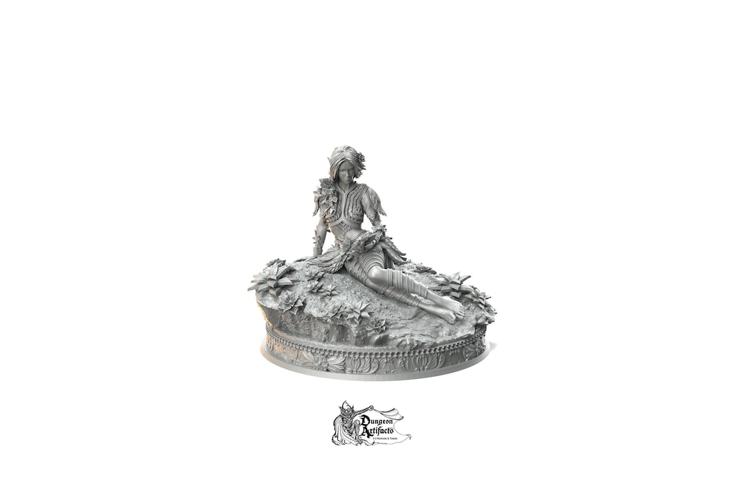 Verina, Young Elven Druid - Dungeon Master Stash DM Miniatures Games D ...