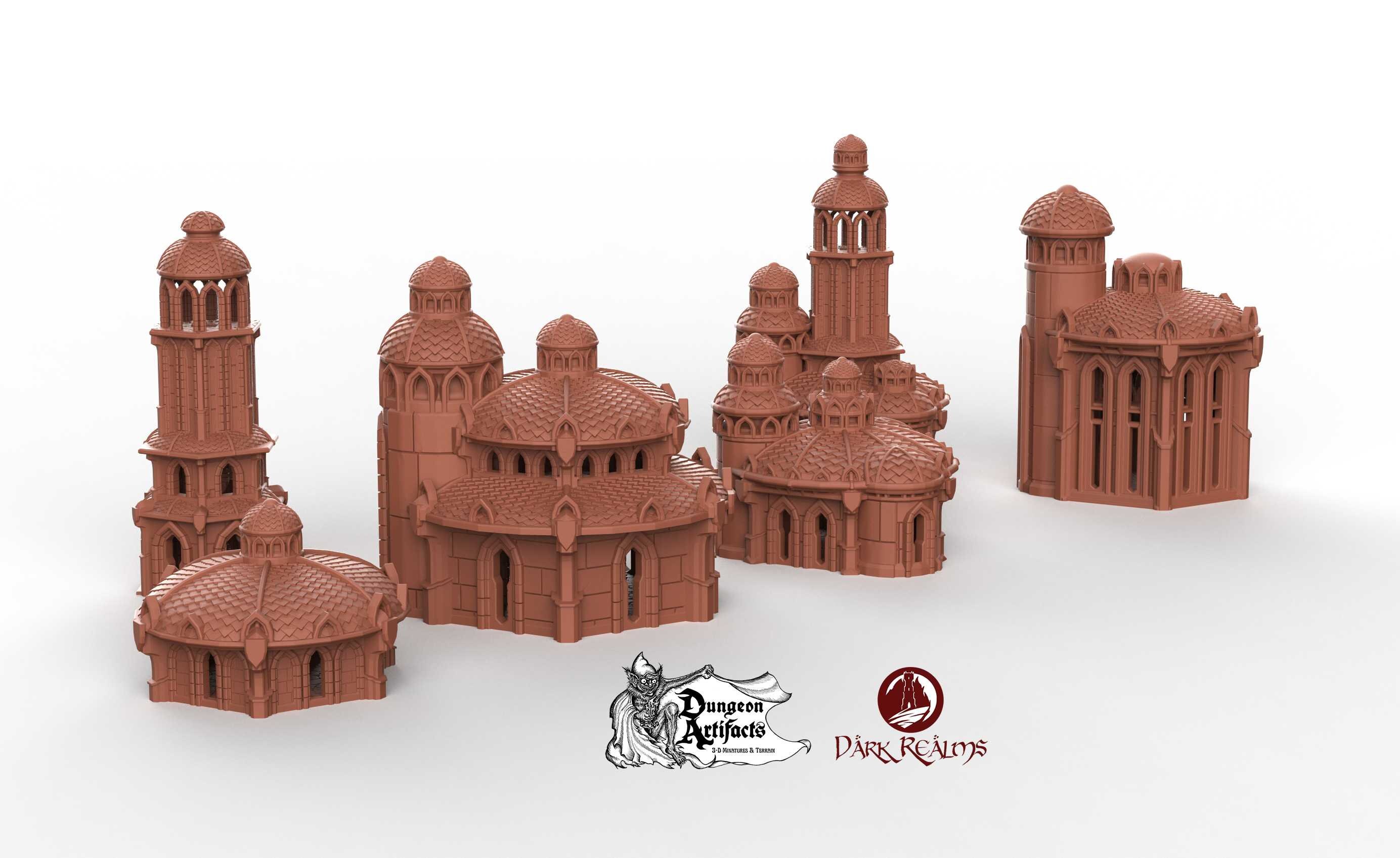 City of Atlantis - Atlantis - Dark Realms Terrain Wargaming D&D Dnd - Etsy