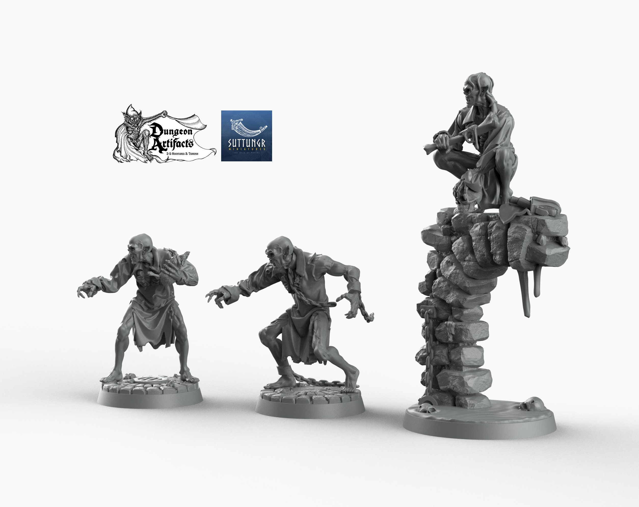 Vampire Strigoi Lessers Suttungr Miniatures Monster D&D DnD | Etsy