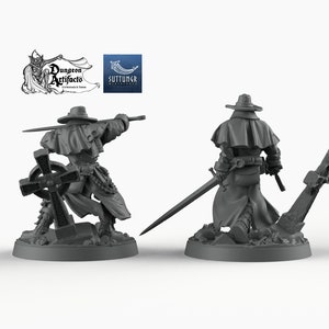 Dhampir Set - Suttungr Miniatures Monster D&D Dnd Pathfinder SW Legion ...