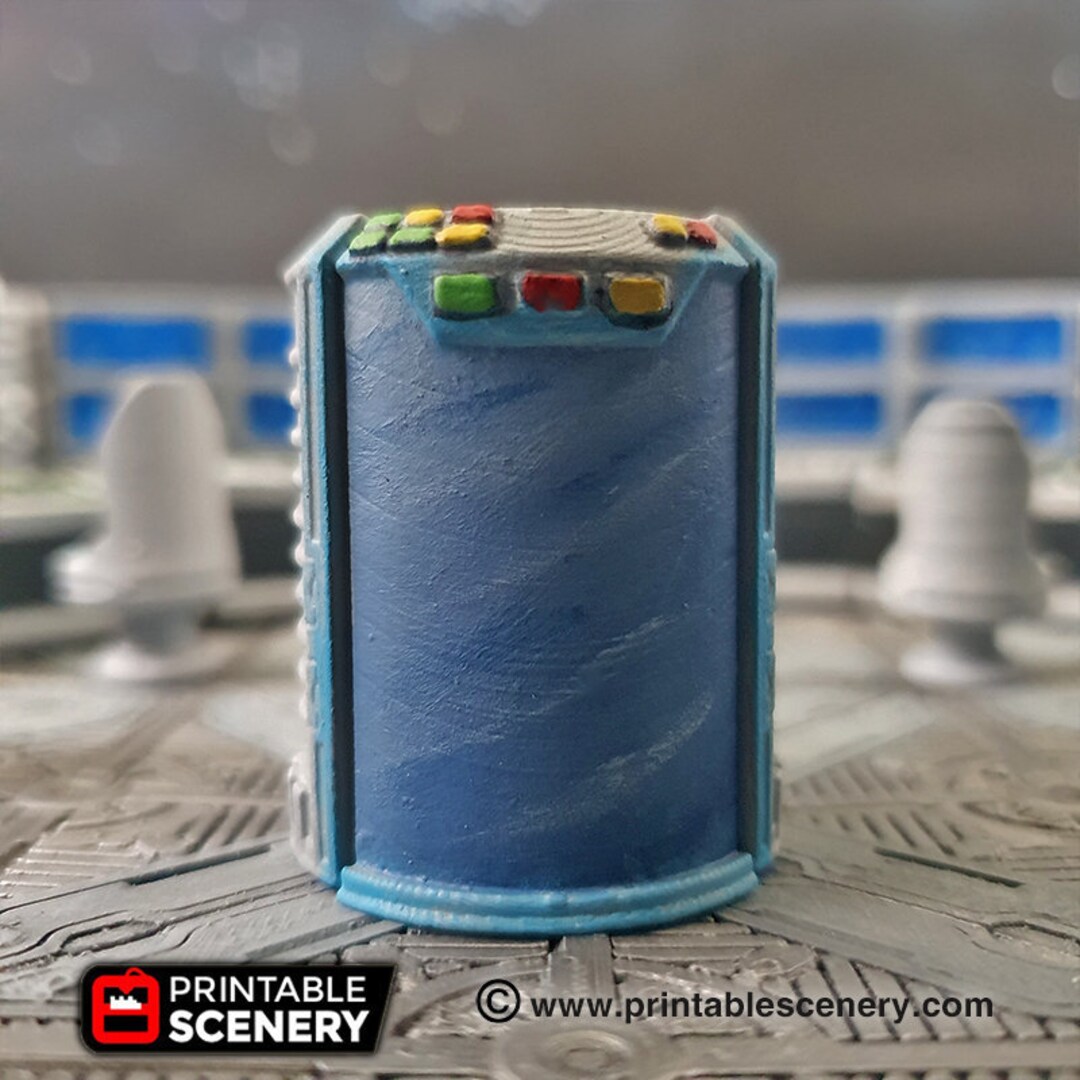 Teleporter Pad - 15mm 28mm 32mm 42mm Printable Scenery Tabletop Scatter ...