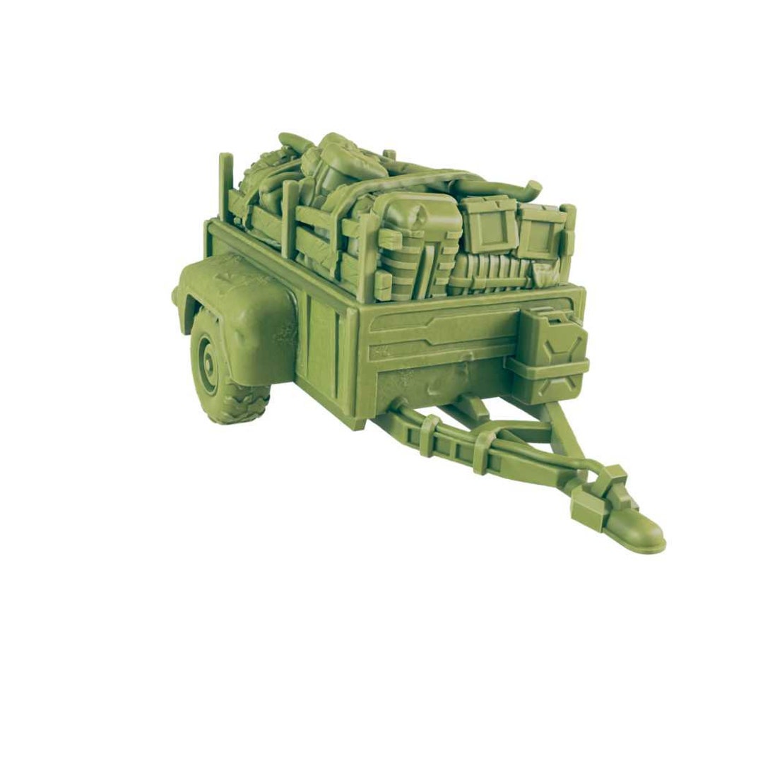 Towed Trailer - Beyond the Badlands - EC3D - Wasteland Terrain ...