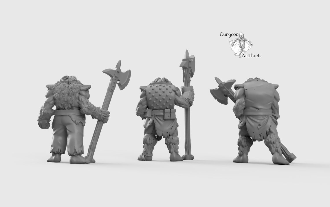 Bug Bears With Halberds Bugbears Wargaming Miniatures | Etsy