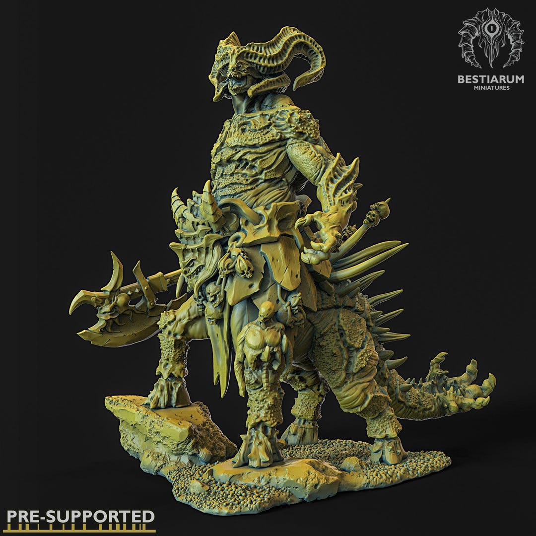 Gorm the Destroyer | Hellspawn | Bestiarum | Miniatures D&D Wargaming ...