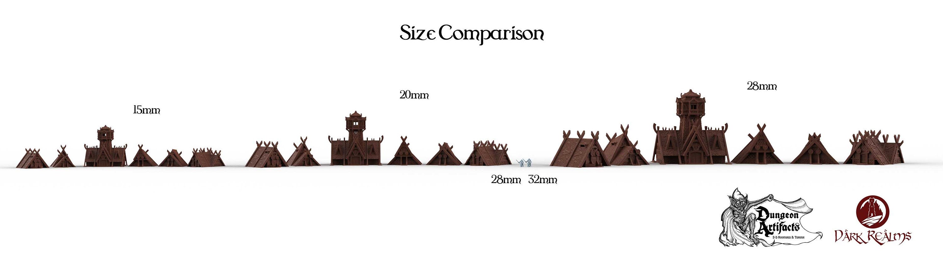 Norse Village of Odingard Odingard Dark Realms Terrain - Etsy