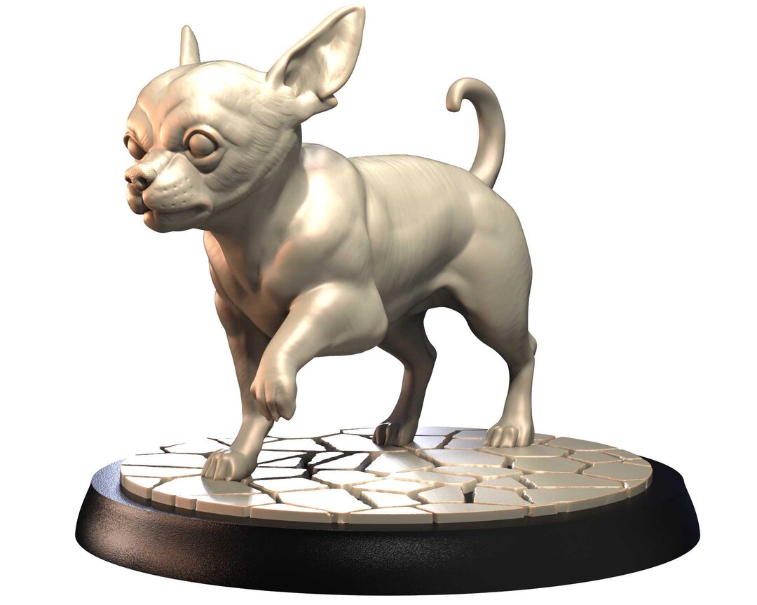Chihuahua - Dogs Vol 1 - 3D IP Studios - Terrain Wargaming D&D Dnd 28mm ...