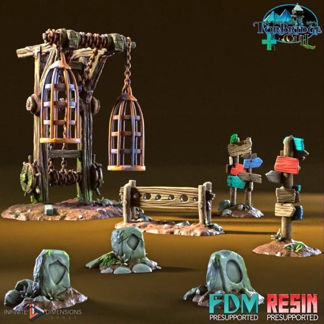 Rural Roads Scatter Torbridge Cull Wargaming Terrain D&D Dnd - Etsy