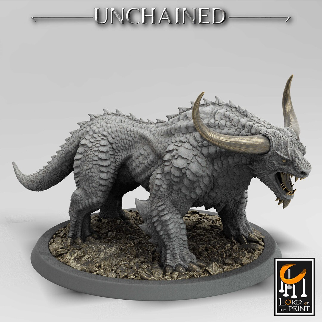 Wild Araki - Pose 4 - Unchained - Lord of the Print - Wargaming D&D Dnd ...