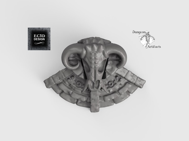 Demon Pedestal - 28mm 32mm Hero's Hoard Wargaming Terrain - Etsy