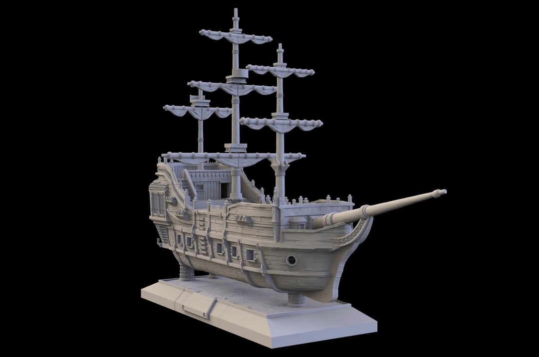 Sailor Ship - Pirates Vs Sailors Nightmare at Sea - Tabletop Terrain ...