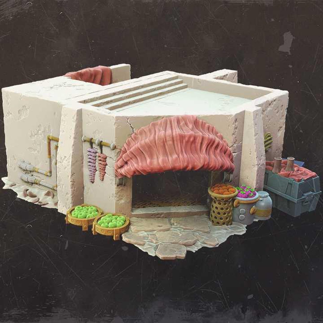 Glupto's Grub - Mos Jemra - Multiverse - Terrain Wargaming D&D Dnd - Etsy