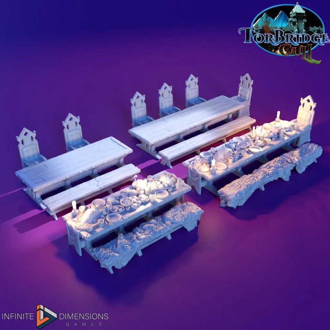Medieval Banquet Furnishings - Torbridge Cull - Infinite Dimensions ...