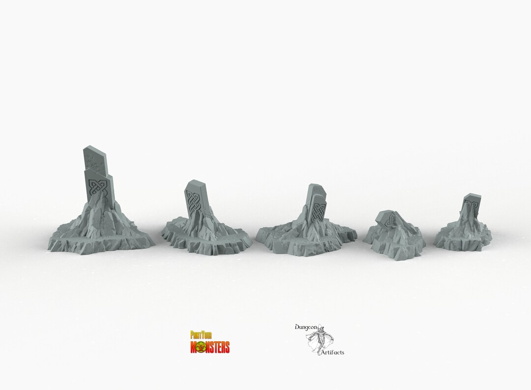 Dwarf Stones - Rock-dwarf Print Your Monsters Fantastic Plants and ...
