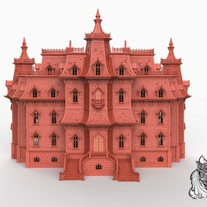 Stormcrow Mansion - Stormcrow Scenery - Terrain Wargaming D&D Dnd 10mm ...