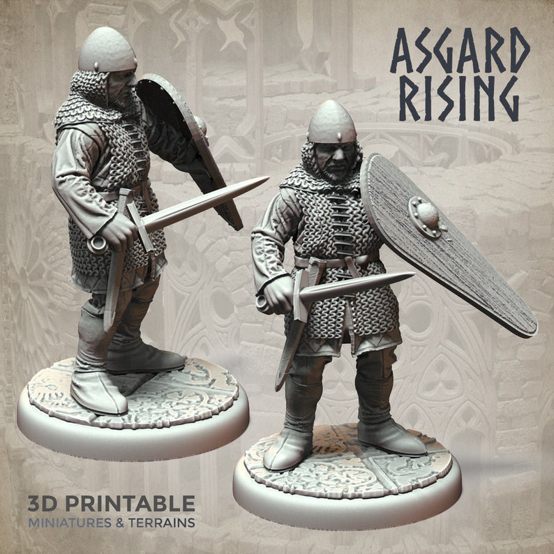 Medieval Soldiers Modular Warband Set - Asgard Rising Miniatures ...