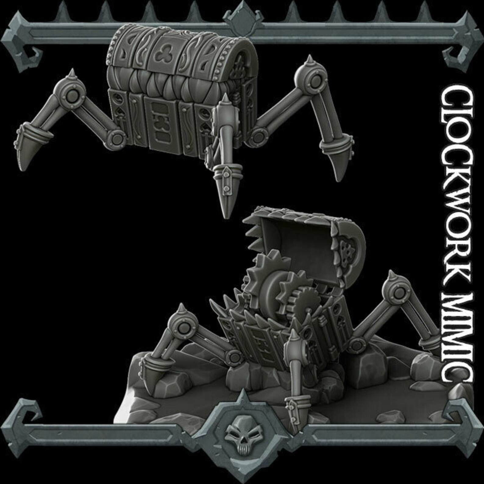 Clockwork Mimic Wargaming Miniatures Monster Rocket Pig - Etsy