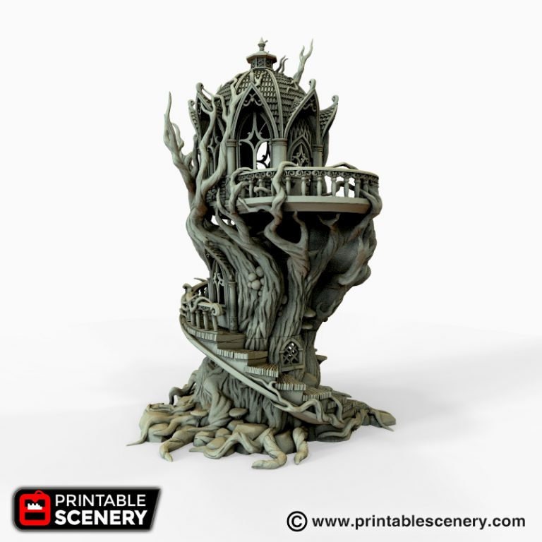 Gloomwood Treehouse - Dwarves, Elves and Demons - 28mm 32mm Wargaming ...