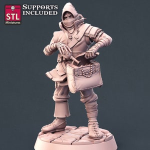 Thieves Set STL Miniatures Wargaming D&d Dnd - Etsy