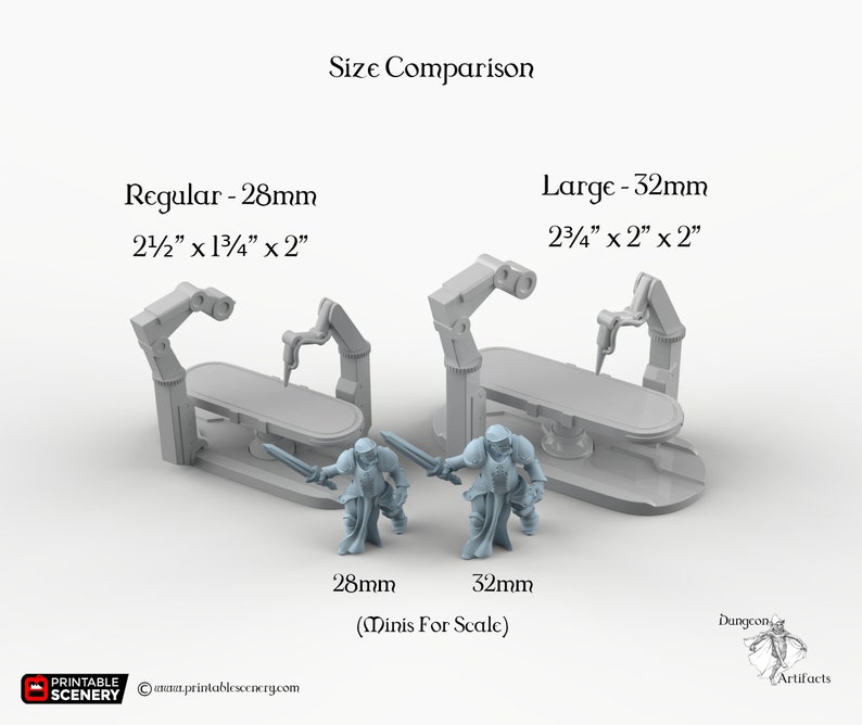 Alien Abduction Table 28mm 32mm Brave New Worlds Sanctuary | Etsy