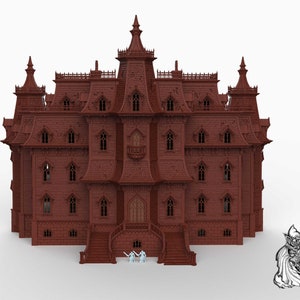 Stormcrow Mansion - Stormcrow Scenery - Terrain Wargaming D&D Dnd 10mm ...