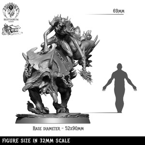 Hellriders | Hellspawn | Bestiarum | Miniatures D&D Wargaming Dnd - Etsy