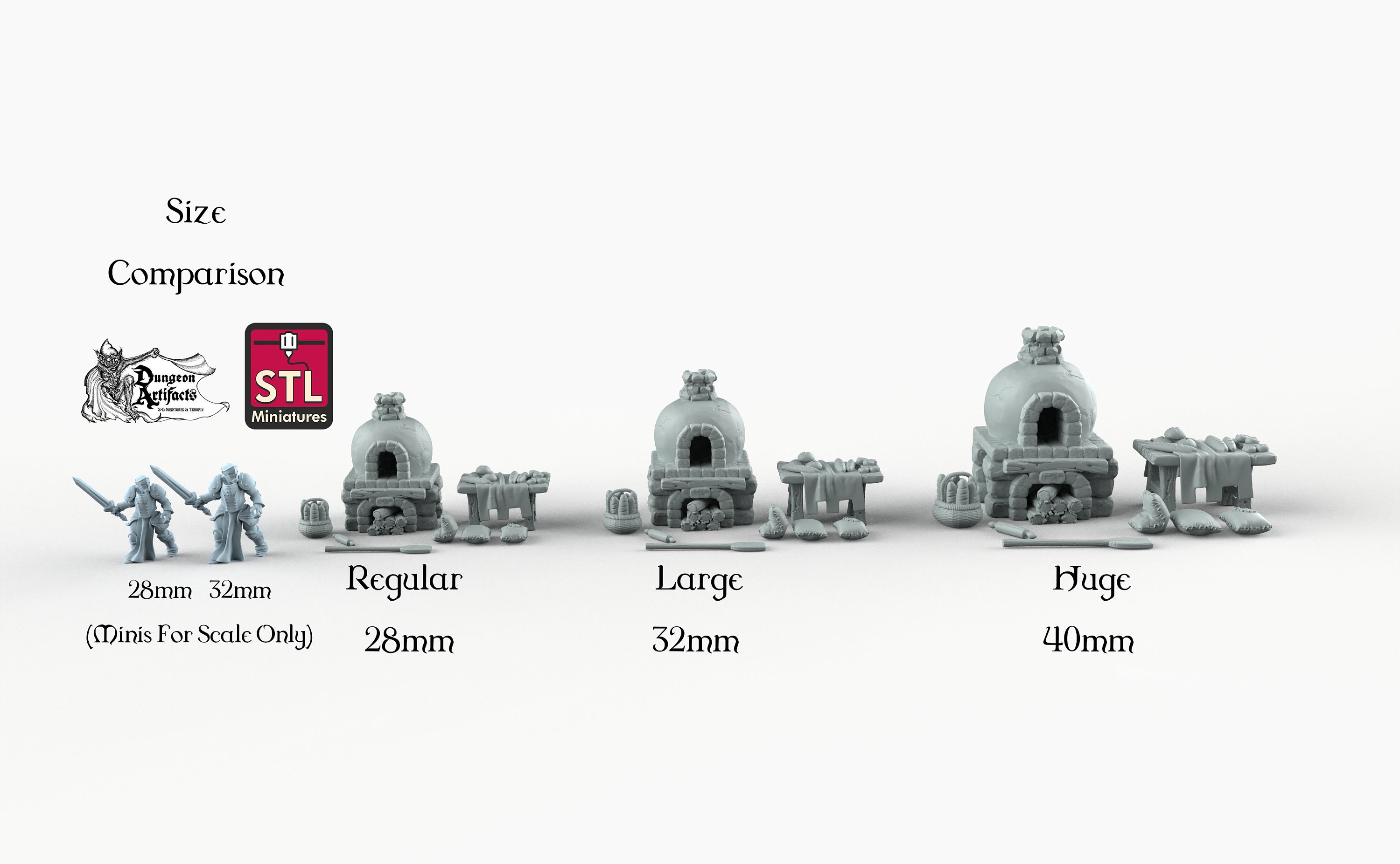 Bakery - STL Miniatures Wargaming Forgotten Realms D&D Dnd Pathfinder ...
