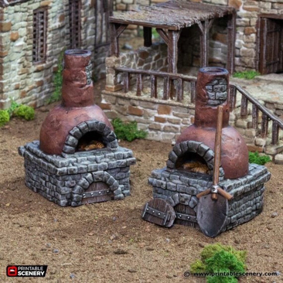 Baker - King and Country - Printable Scenery Wargaming D&D Dnd 28mm ...