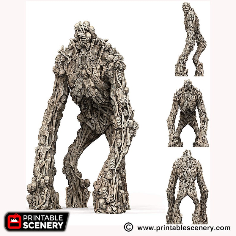 Corpse Giant - Shadowfey Miniature Monster D&D Dnd - Etsy