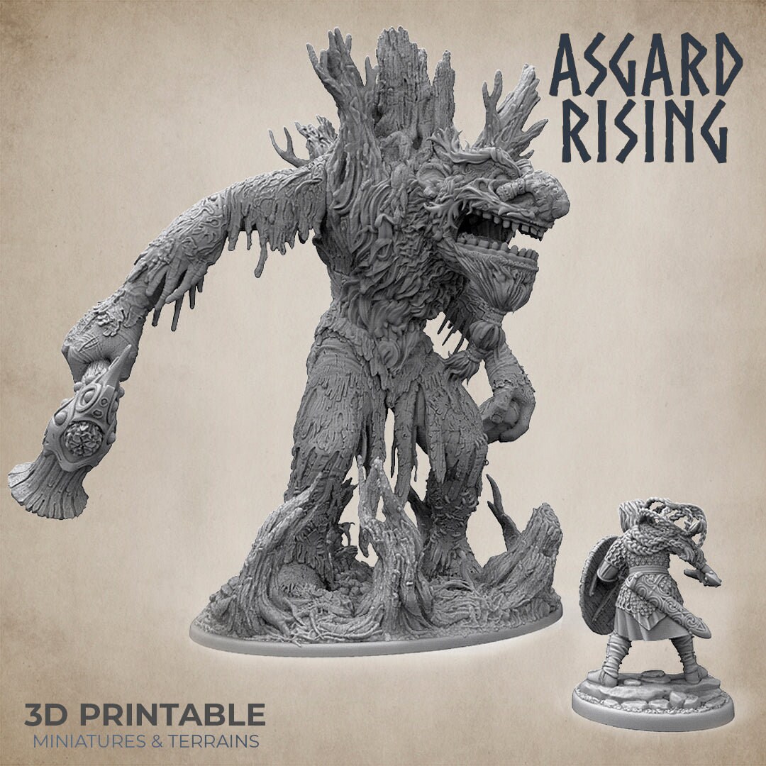 Jontar the Mad - Hill Giant - Asgard Rising Miniatures - Wargaming D&D ...