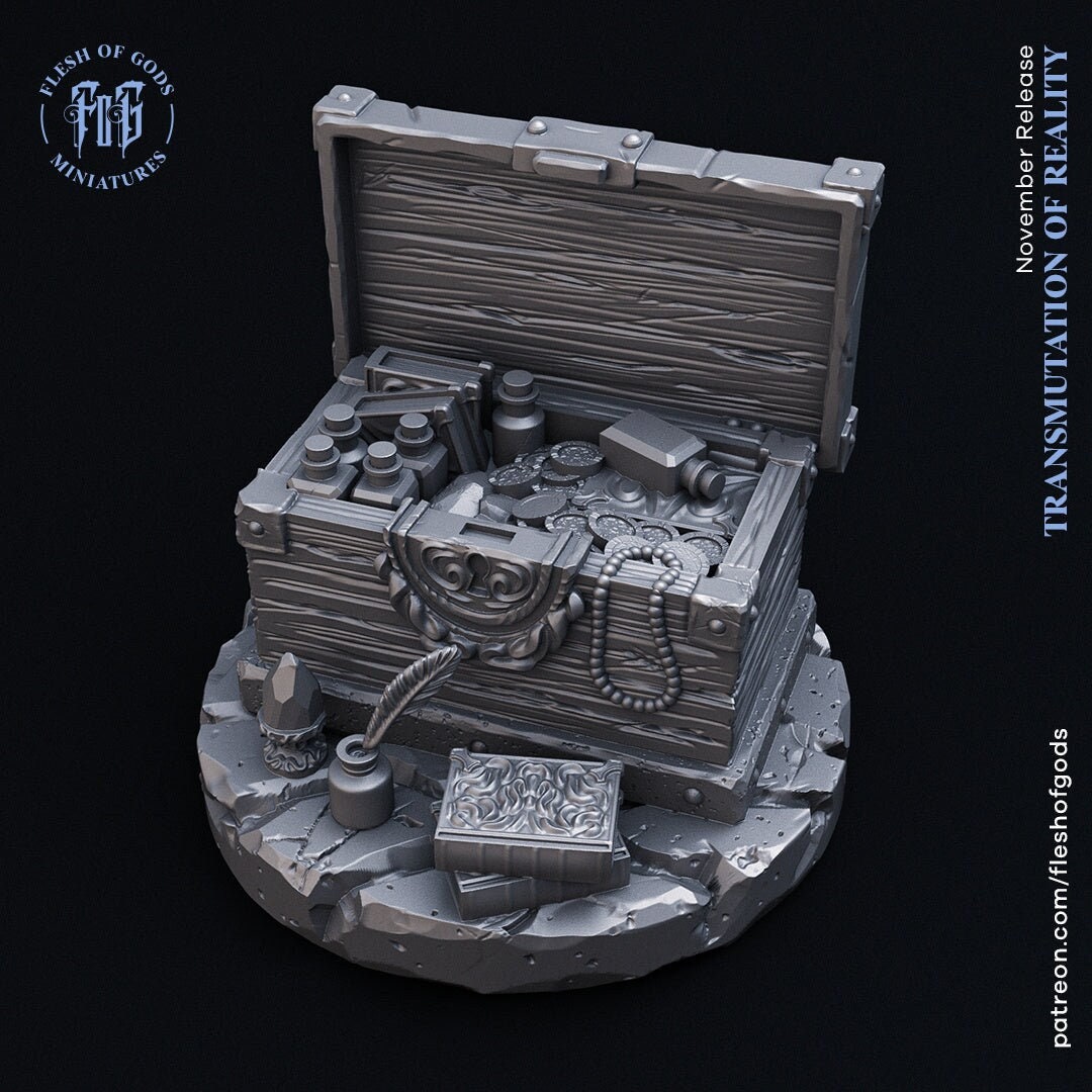 Alchemist Chest - Transmutation of Reality - Flesh of Gods Wargaming D ...