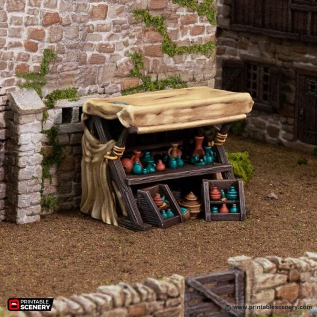 Apothecary - King and Country - Printable Scenery Wargaming D&D Dnd ...