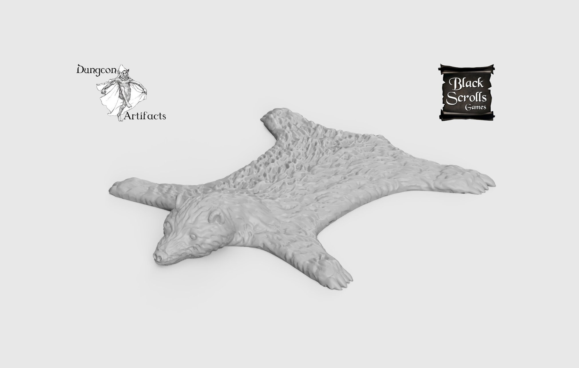 Bear Rug 28mm 32mm City of Tarok Wargaming Terrain Scatter - Etsy