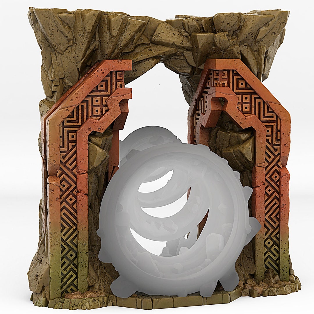 Dwarf Portal With Its Rock Vortex Effect - Print Your Monsters ...