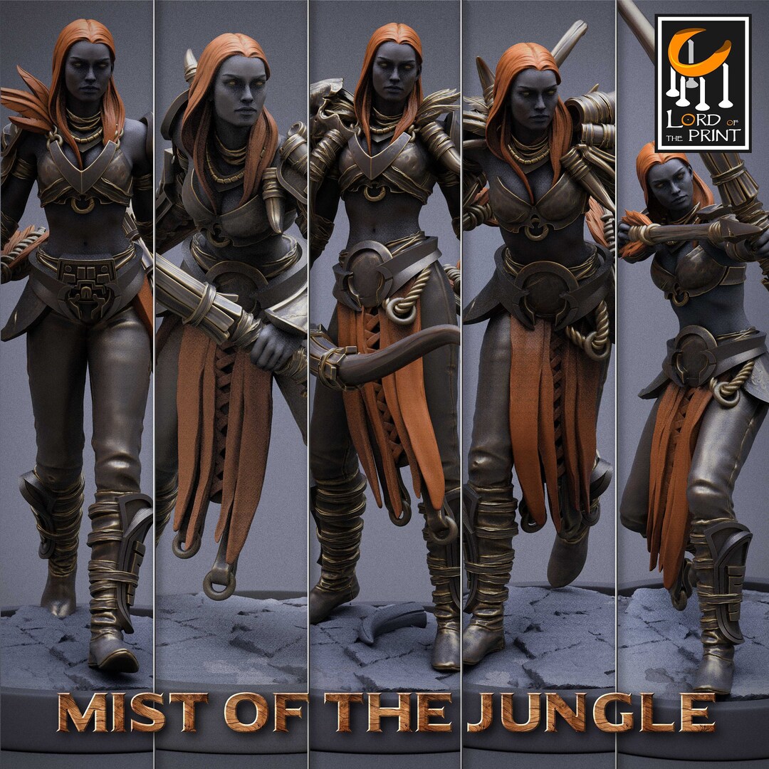 Amazon Light Soldier Archer Squadron - Mist of the Jungle - Lord of the ...