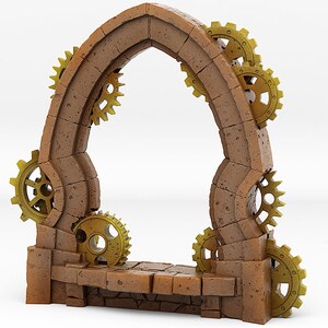 Clockwork Portal With Its Temporal Vortex Effect - Print Your Monsters ...