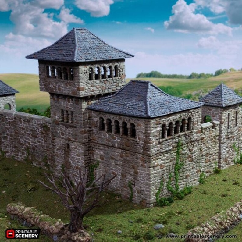 King's Quarters - King and Country - Quarter Printable Scenery Terrain ...