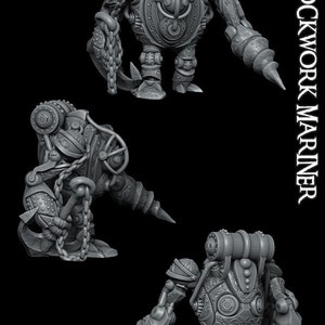 Clockwork Mariner Rocket Pig Wargaming D D Dnd - Etsy