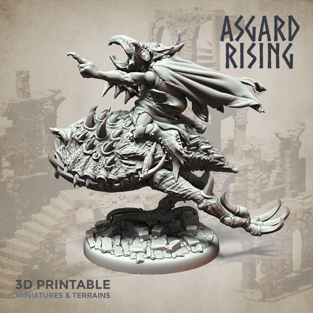 Goblin Trollhound Raider Set Asgard Rising Miniatures - Etsy