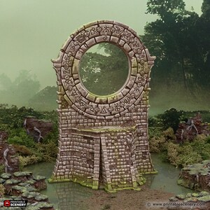 Bamboo Portal - the Gloaming Swamps - Printable Scenery Terrain ...