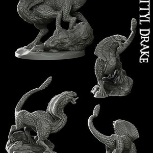 Rattyl Drake - Rattle Wargaming Miniatures Monster Rocket Pig Games ...