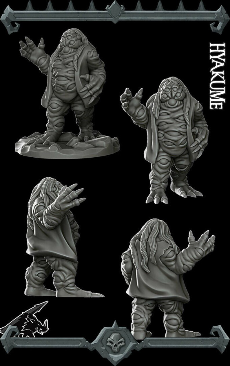 Hyakume - Wargaming Miniatures Monster Rocket Pig Games - Etsy