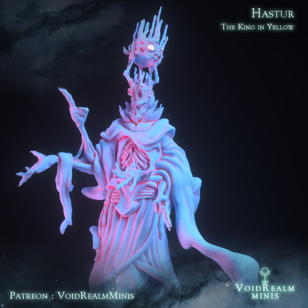 Hastur - Hastur: the King in Yellow - Voidrealm Minis Wargaming D&D Dnd ...