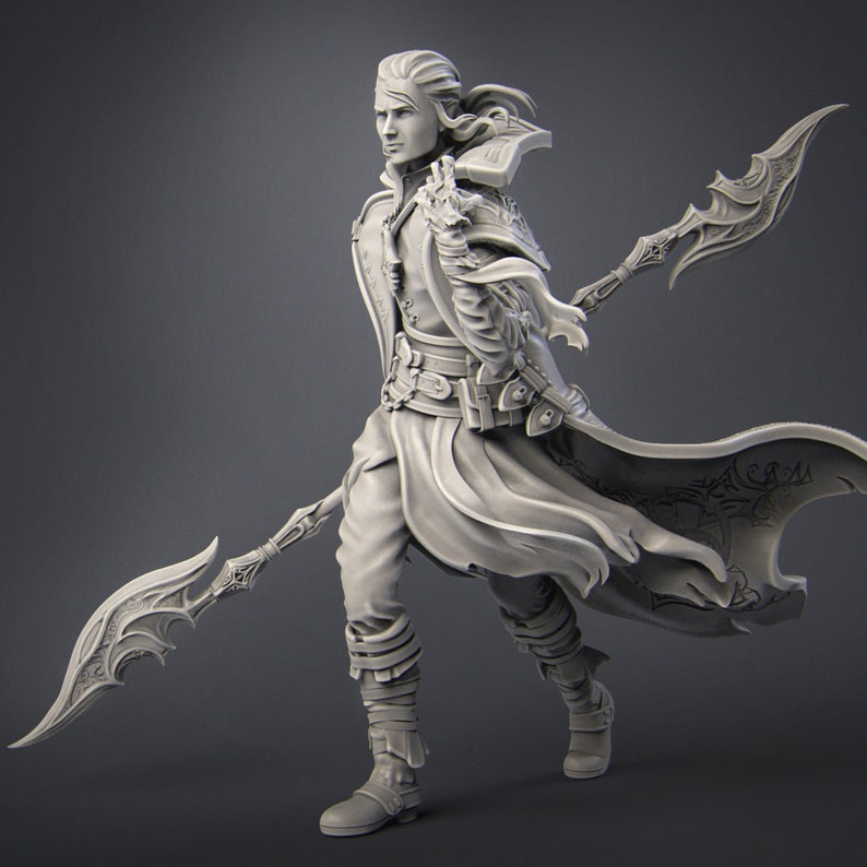 Vampire Elf Warlock Nerikson Wargaming D&D Dnd - Etsy